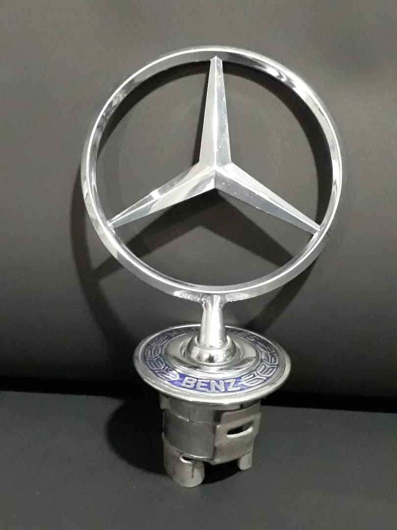 Mercedes Benz Hood Emblem Logo, Luxury, Accessories on Carousell