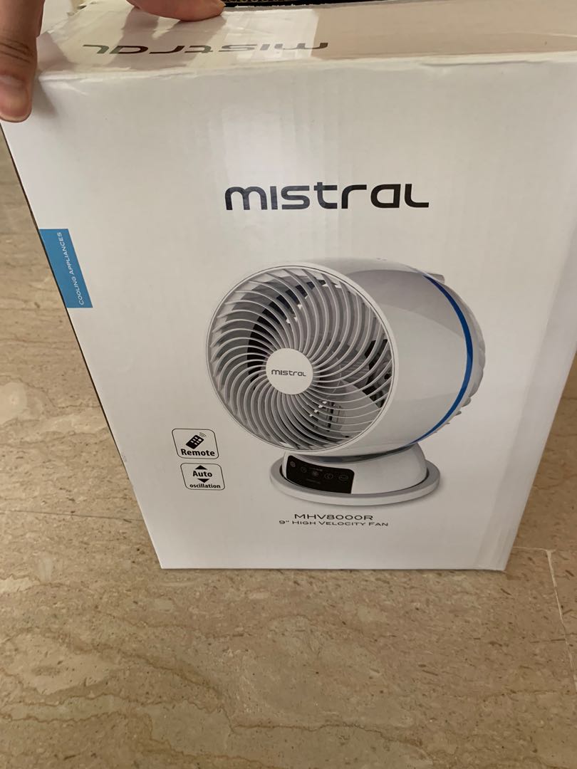 Mistral Desk Fan, Furniture & Home Living, Lighting & Fans, Fans on ...