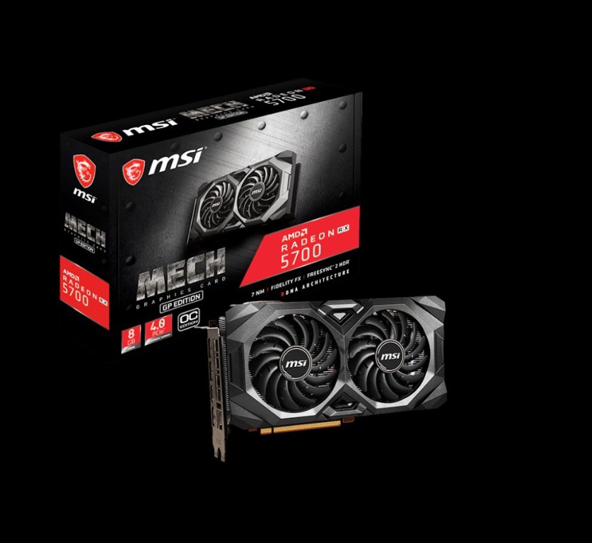 MSI Radeon RX 5700 MECH GP OC for custom gaming PC, Computers & Tech ...