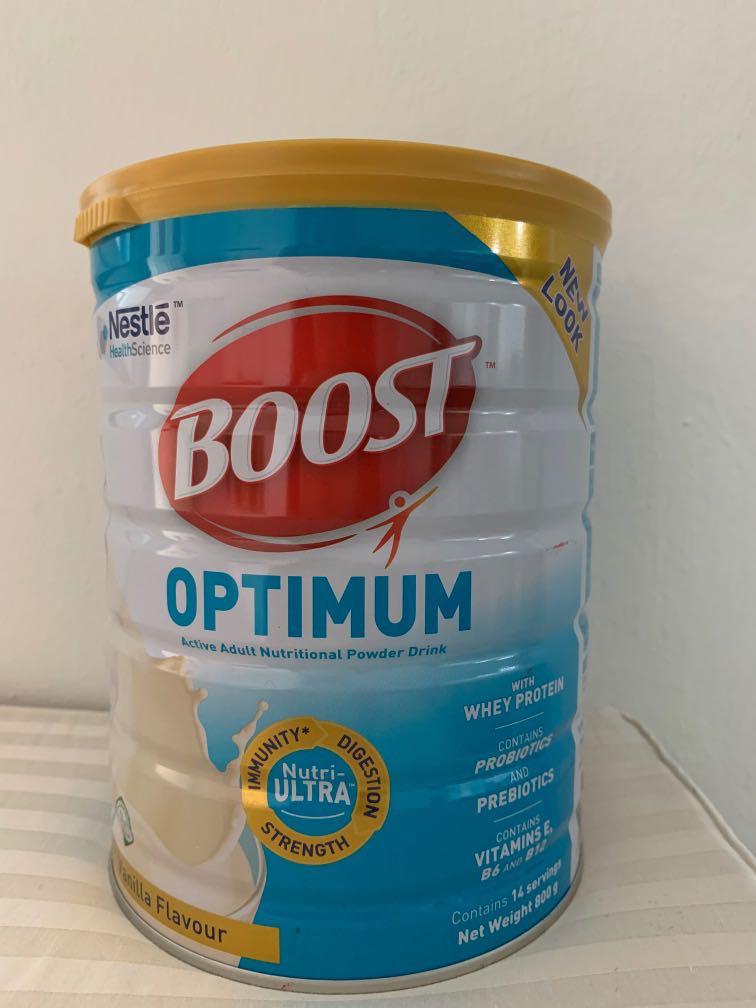 Nestle Boost Optimum Nutritional Milk Powder Drink Vanilla Flavour ...