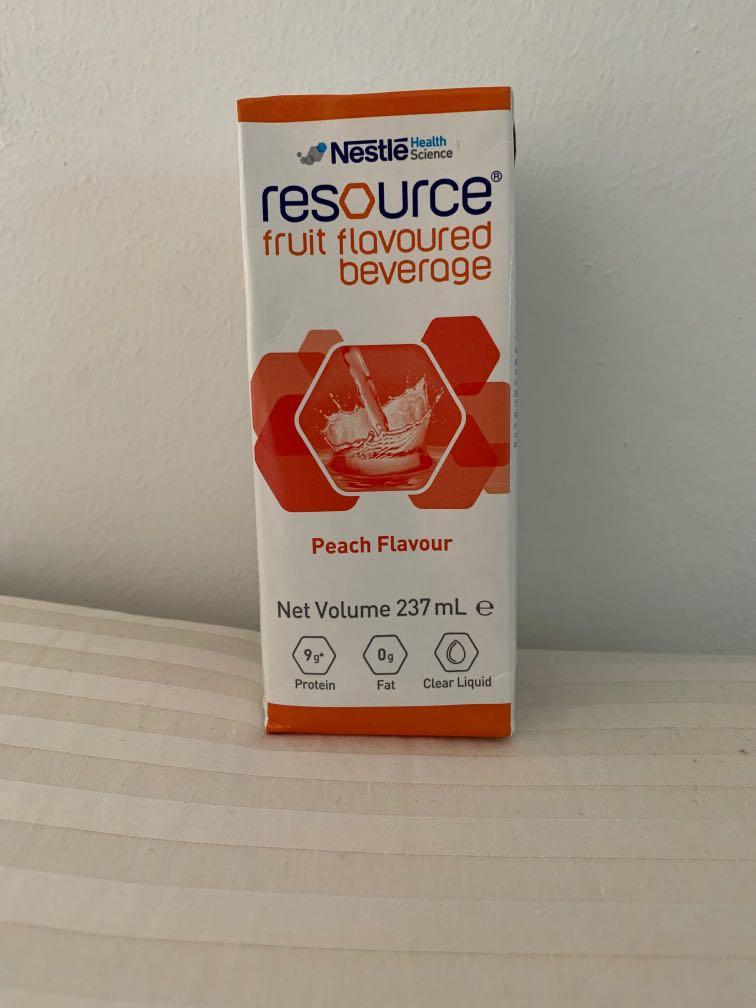 Nestle Resource Fruit Flavoured Beverage Peach Flavour 237ml, Food ...