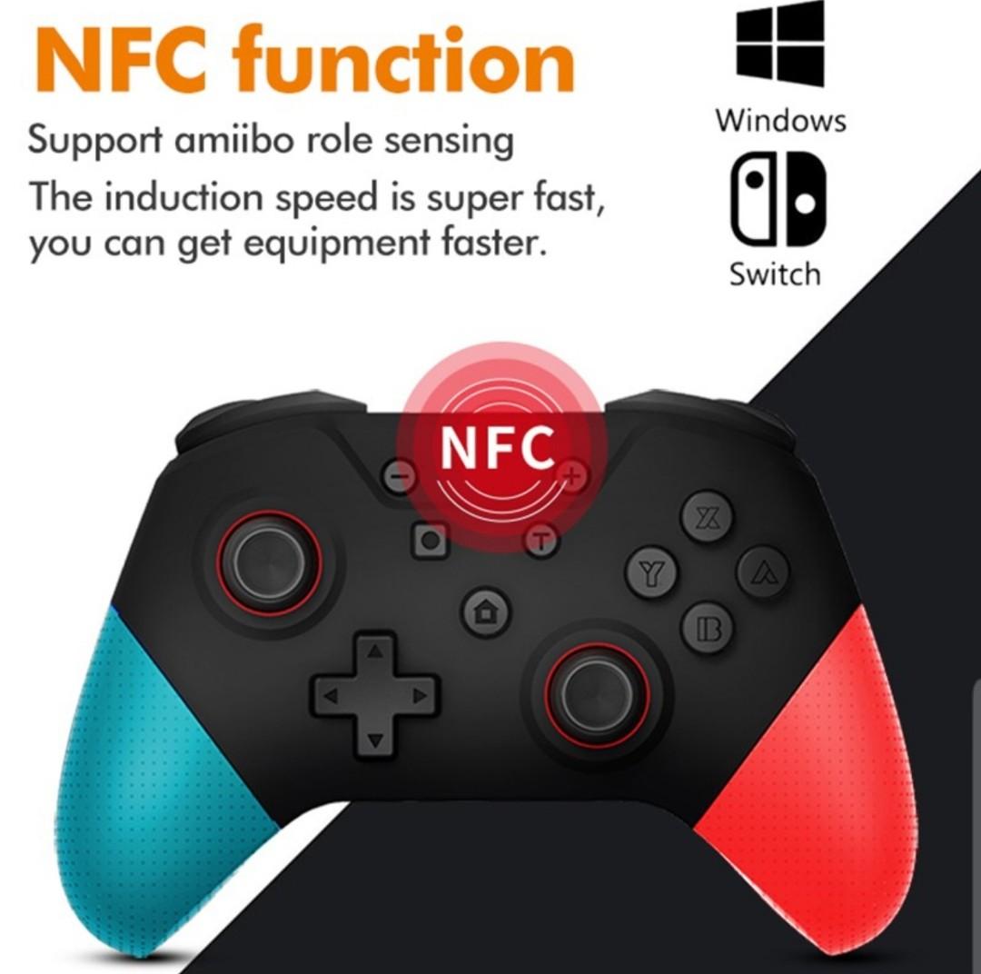 Nintendo Switch Pro NFC wireless controller (amiibo support), Video ...