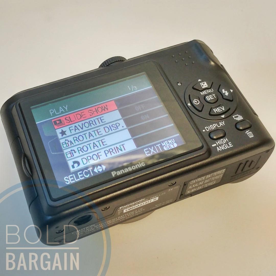 Panasonic LUMIX DMC-LC5 Digital Camera 6 Megapixel 6x Optical Zoom AA ...