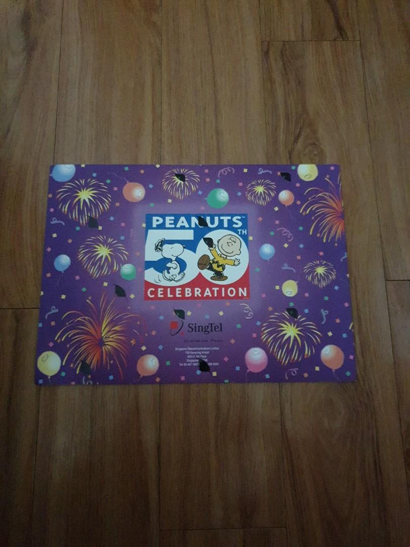 Peanuts 50th Anniversary Phoncards, Hobbies & Toys, Memorabilia ...