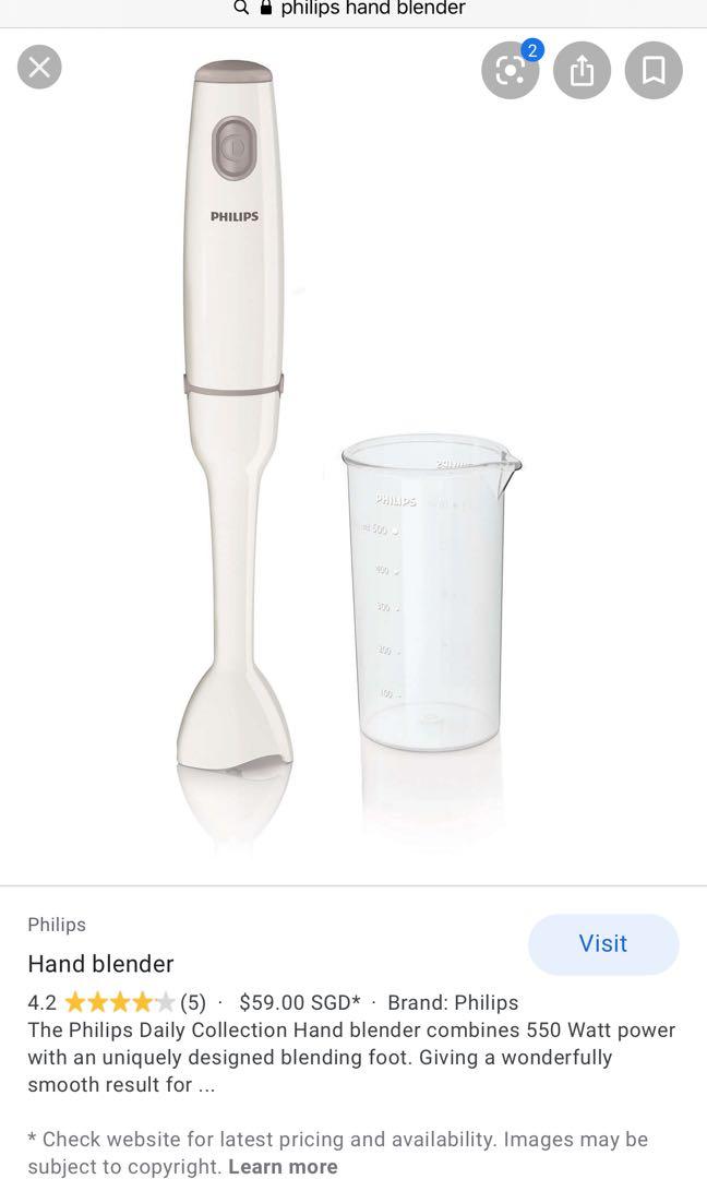 Philips Hand Blender Mixer, TV & Home Appliances, Kitchen Appliances ...