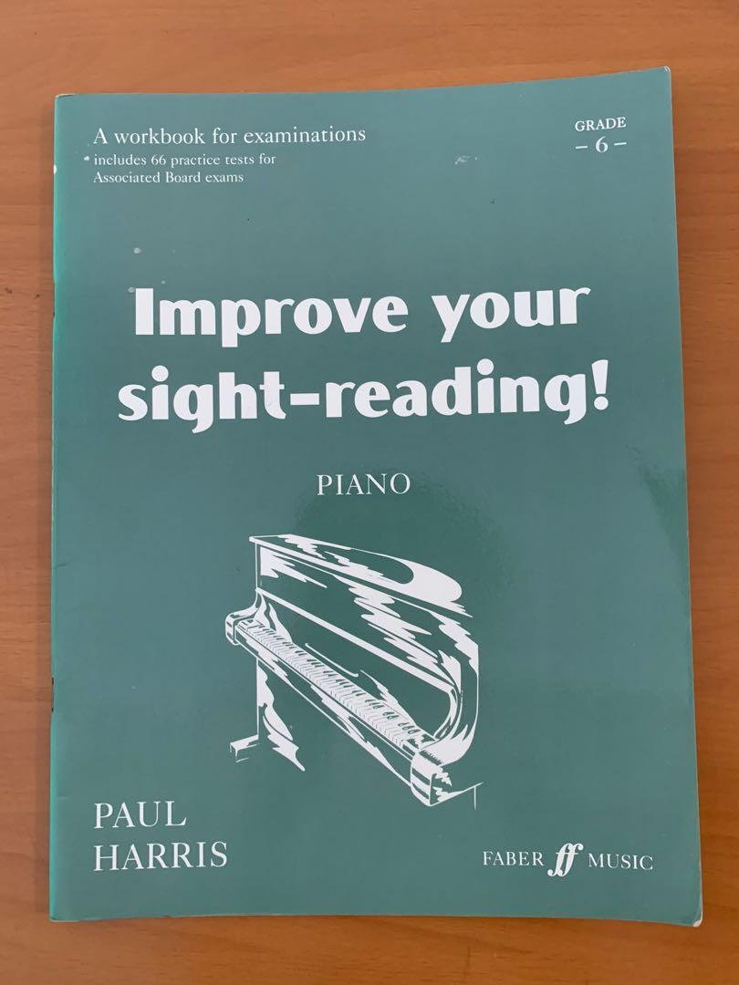 Piano sight reading book Grade 6, Hobbies & Toys, Music & Media, Music ...