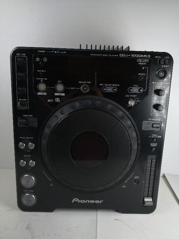 Pioneer CDJ-1000MK3 Table Top Front Load CD Player, Audio, Other Audio ...