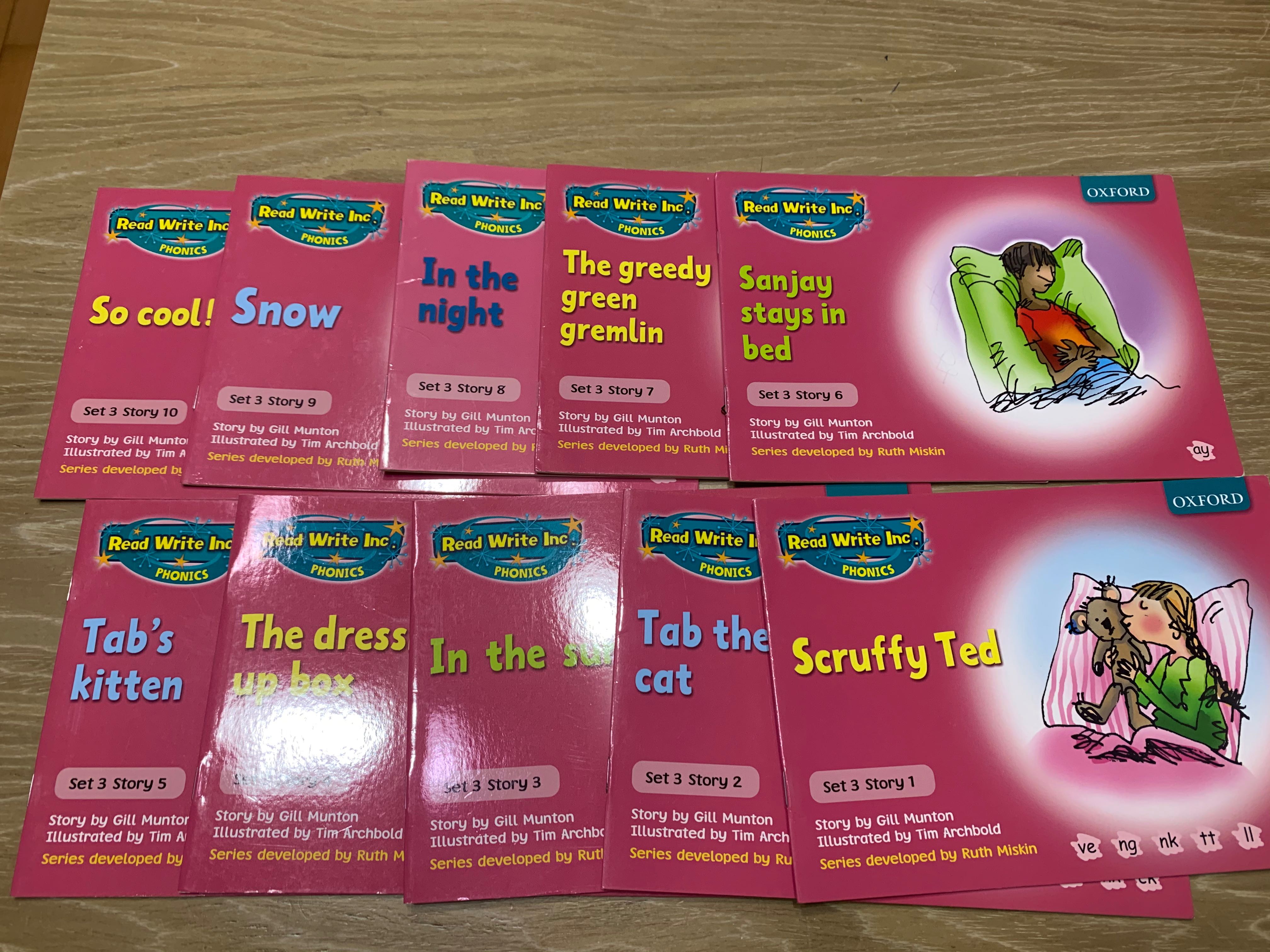 Read Write Inc Set 3, 教科書 - Carousell