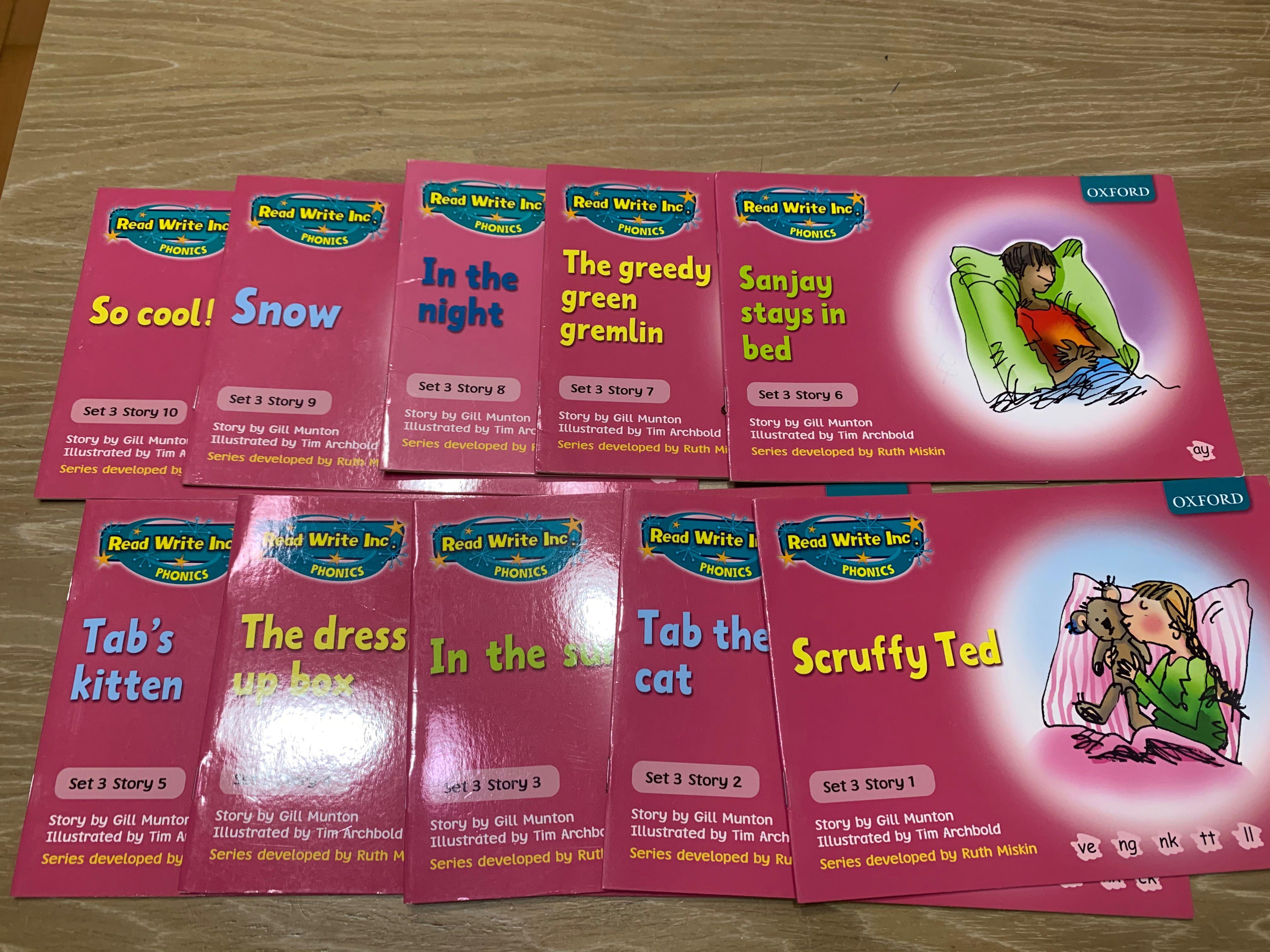 Read Write Inc Set 3, 教科書 - Carousell