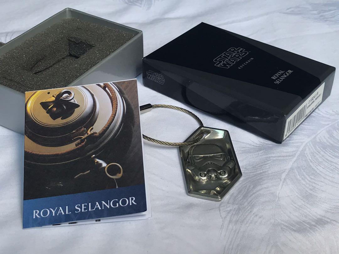 Royal Selangor x Star Wars - Imperial Stormtrooper Keychain, Luxury ...