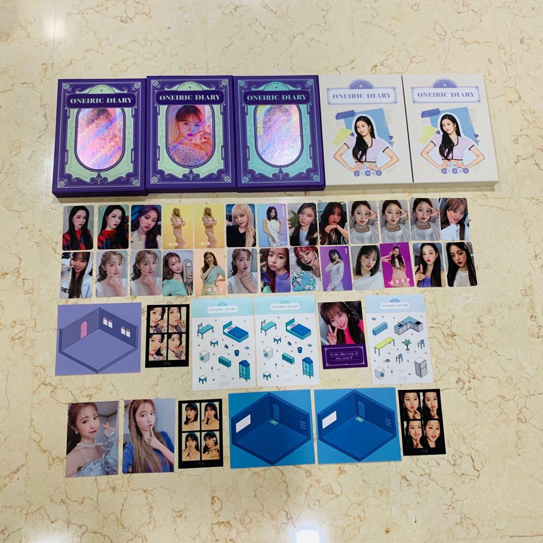 [SALES!! WTS/WTT] IZ*ONE ONEIRIC DIARY ALBUM ITEMS (PCS/FANSIGN PHOTOCARDS/ALBUM/POSTER) [IZONE ...