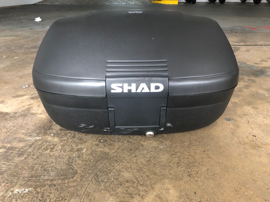 Shad top box with rack & base plate (Nc750x), Motorcycles, Motorcycle ...