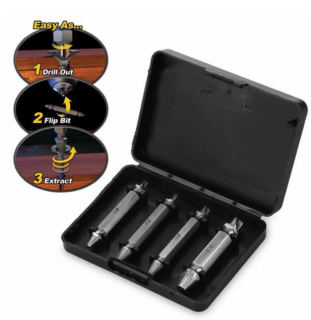 Speed Out Screw Damage Screw Extractor Set/Bolt Remover/Speedout ...