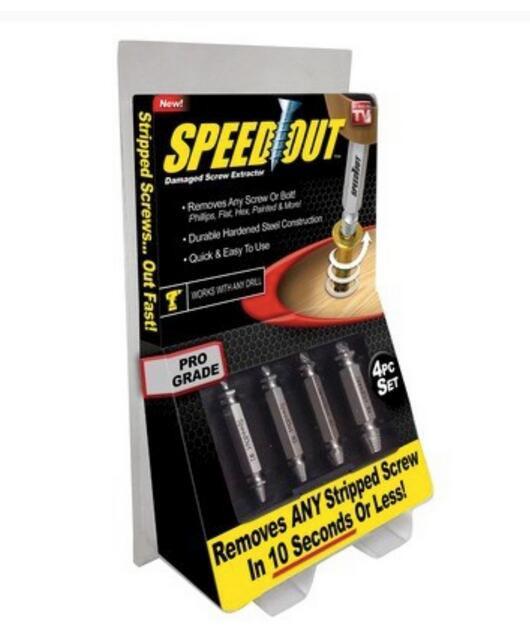Speed Out Screw Damage Screw Extractor Set/Bolt Remover/Speedout ...