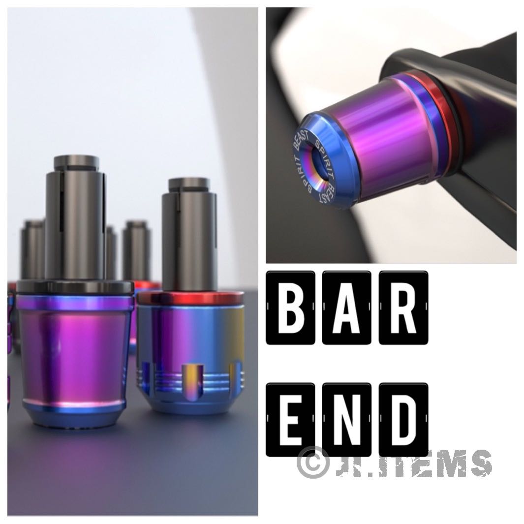 【Spirit Beast】Universal Bar End Balancer Sliders , Motorcycles ...