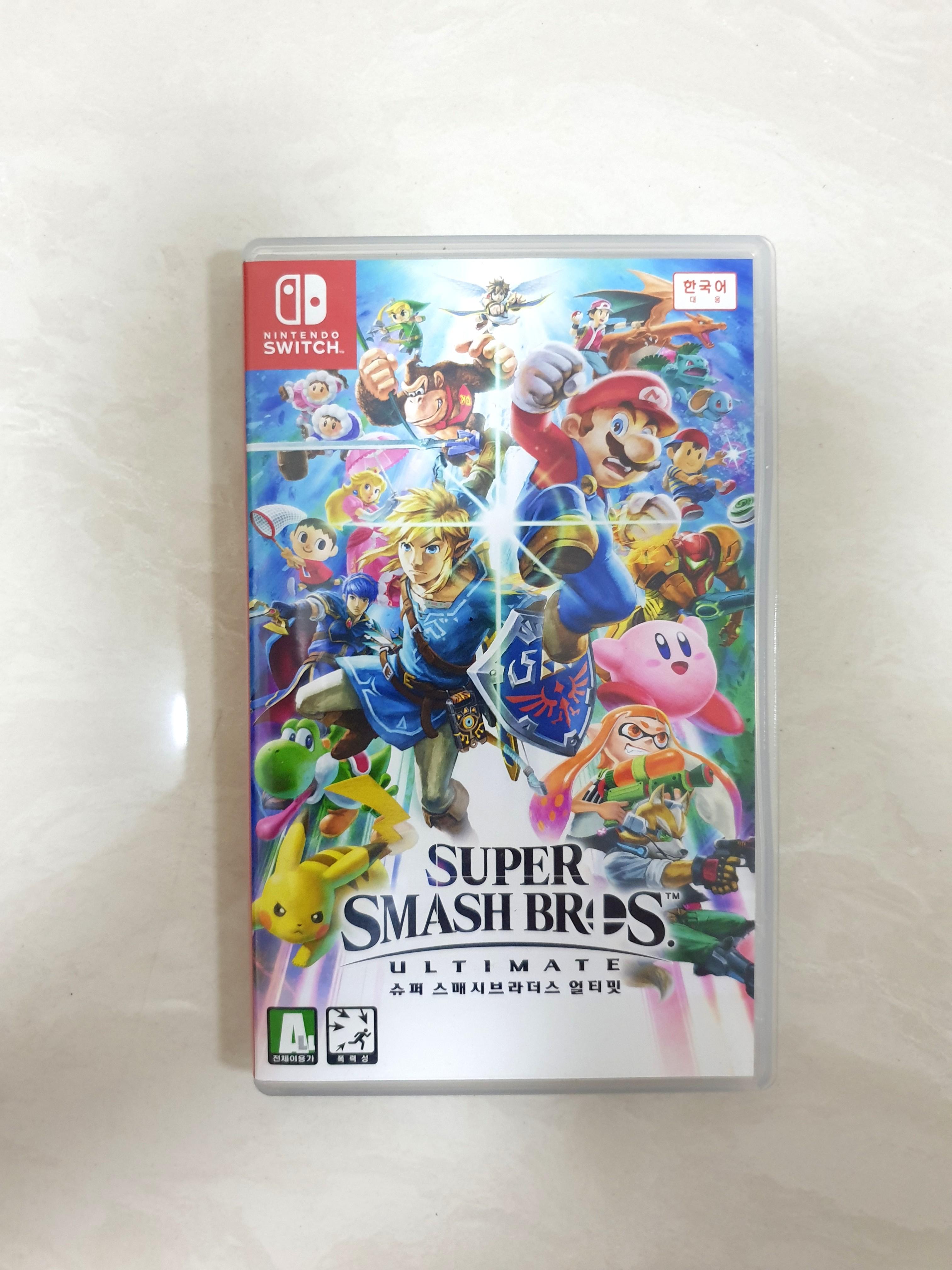 Super Smash Bros Ultimate - Nintendo Switch, Video Gaming, Video Games ...