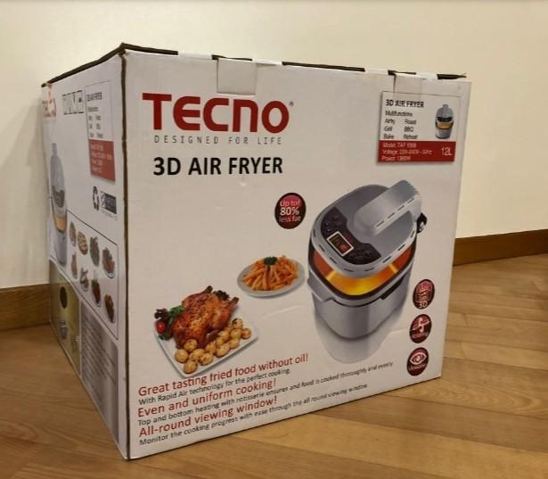 Tecno 3D AirFryer, TV & Home Appliances, Kitchen Appliances, Cookers on Carousell