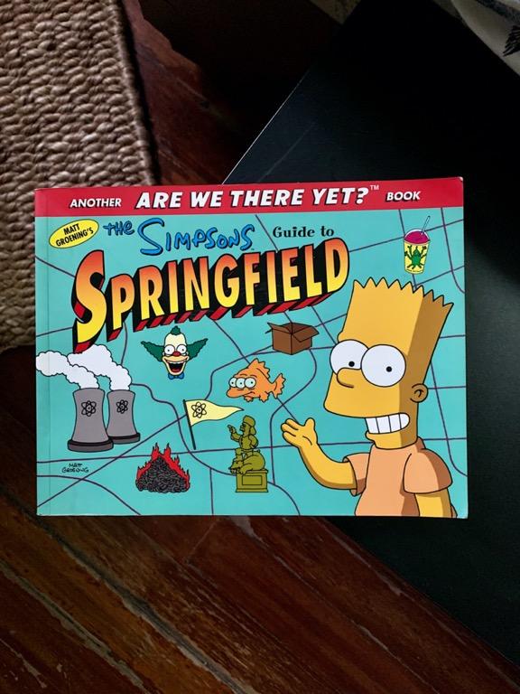 The Simpsons Guide to Springfield, Hobbies & Toys, Books & Magazines ...