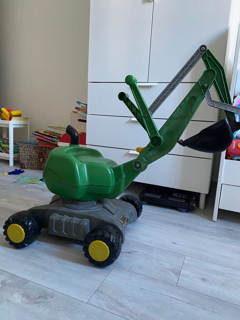 Toy Excavator for kids from 18 months, Babies & Kids, Infant Playtime ...