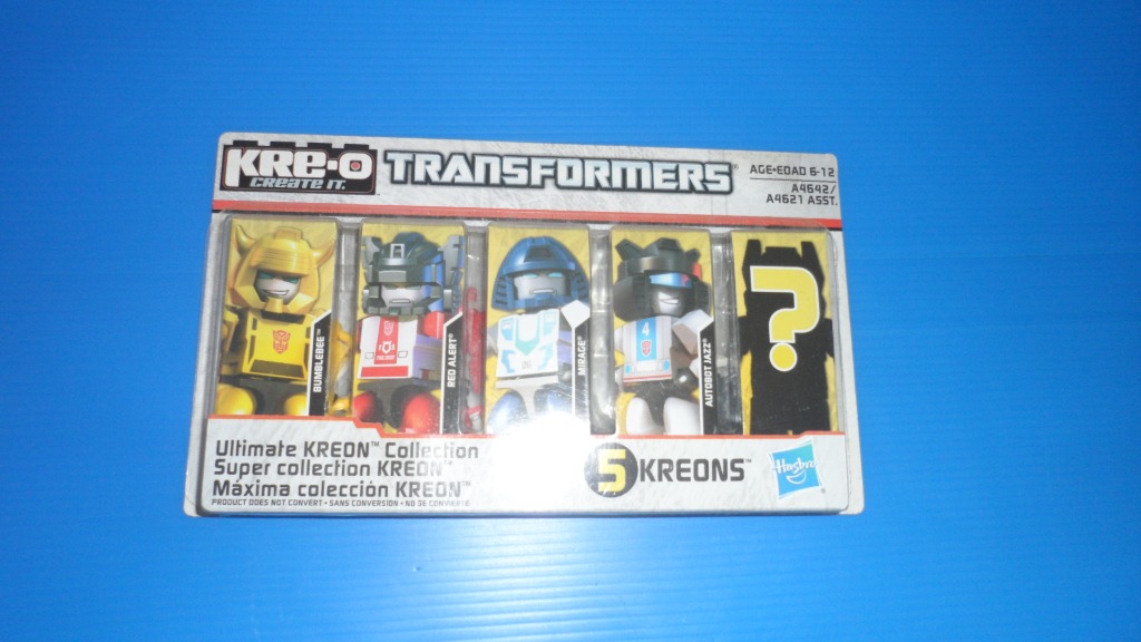 Transformers Kre-o Ultimate Kreon Collection A4641 & A4642 Complete Set ...