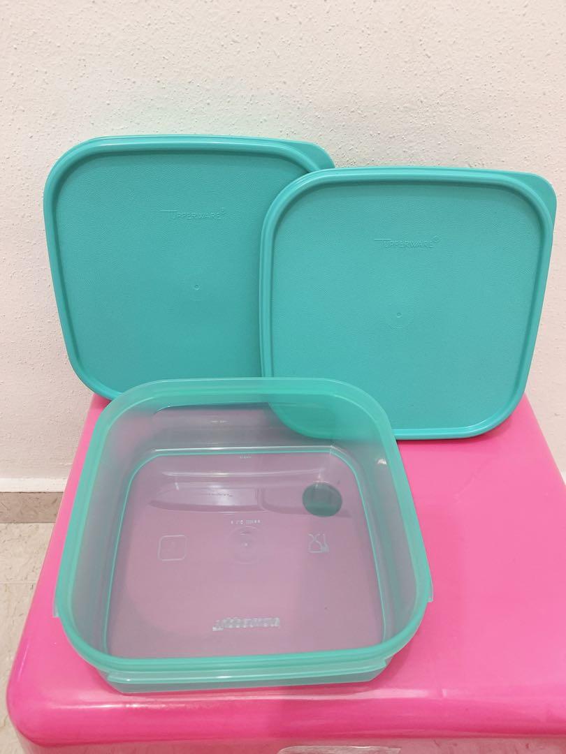 Tupperware Modular Mate Square 1.2L NEW, Home Appliances, Kitchenware ...