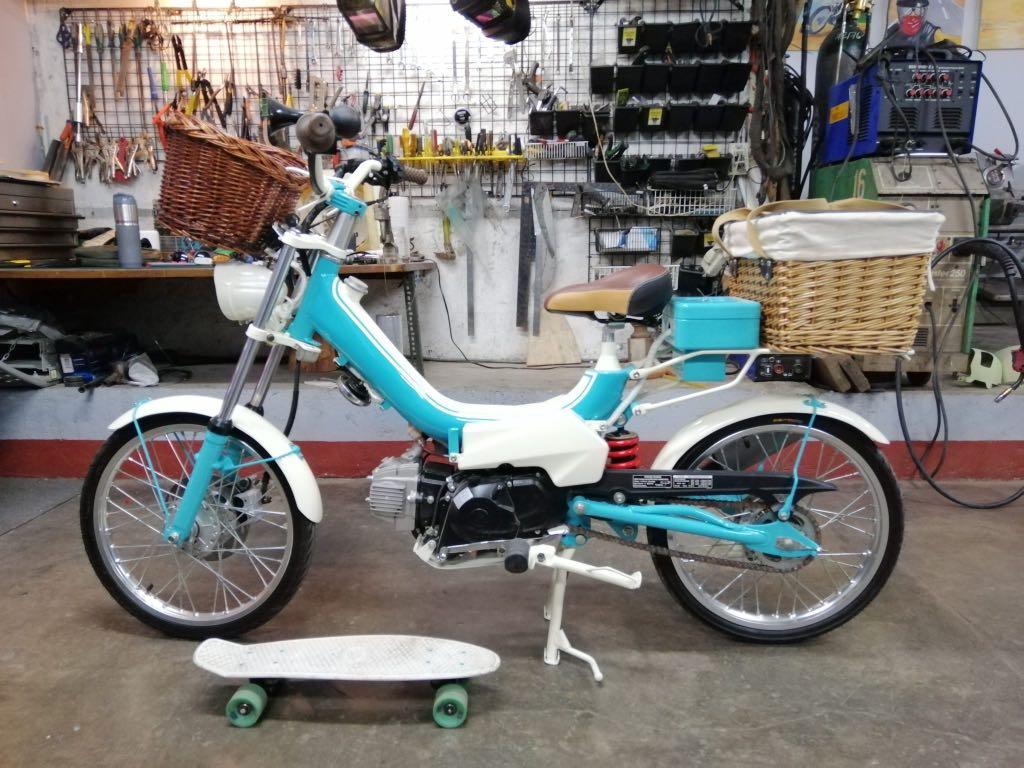 100cc Moped customized by kratos, Motorbikes, Motorbikes for Sale on ...