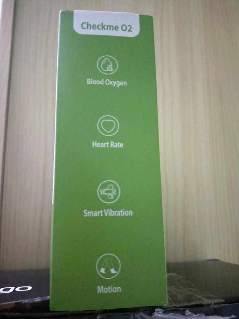 Viatom Checkme O2 Smart Wrist Pulse Oximeter, Health & Nutrition ...