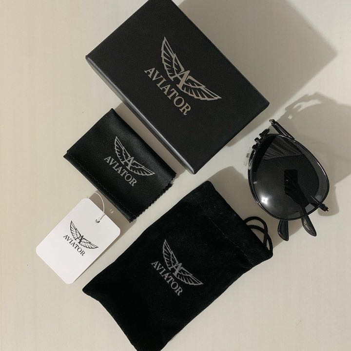 Vintage aviator pilot sunglasses, Men's Fashion, Watches & Accessories ...