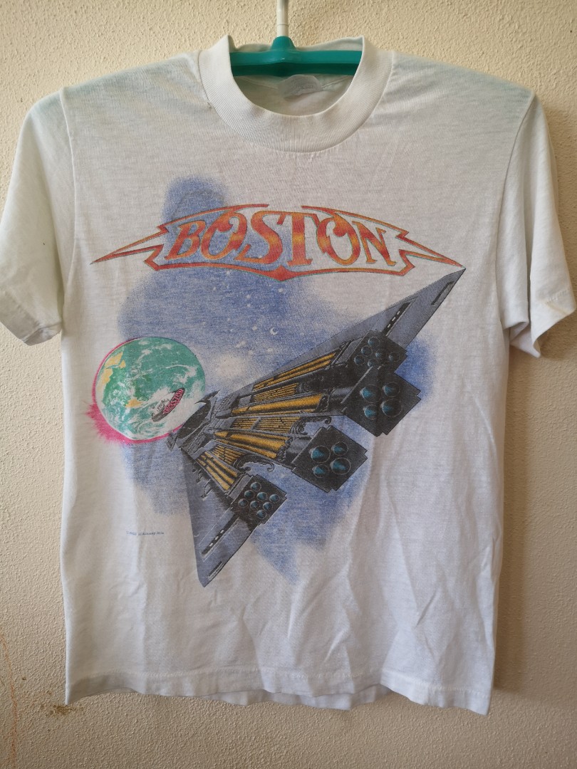 Vintage Boston us tour 1987, Men's Fashion, Tops & Sets, Tshirts & Polo ...