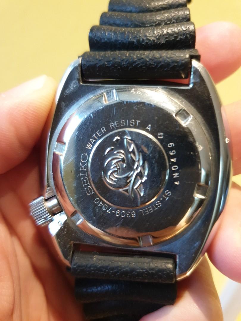 Vintage Seiko 6309 Mod to 6105, Men's Fashion, Watches & Accessories ...