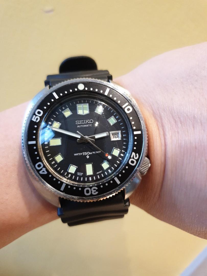 Vintage Seiko 6309 Mod to 6105, Men's Fashion, Watches & Accessories ...