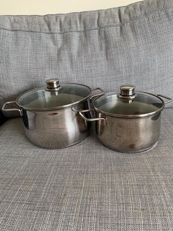 WMF cromargan stainless steel rust free 18/10 pots, Furniture & Home ...
