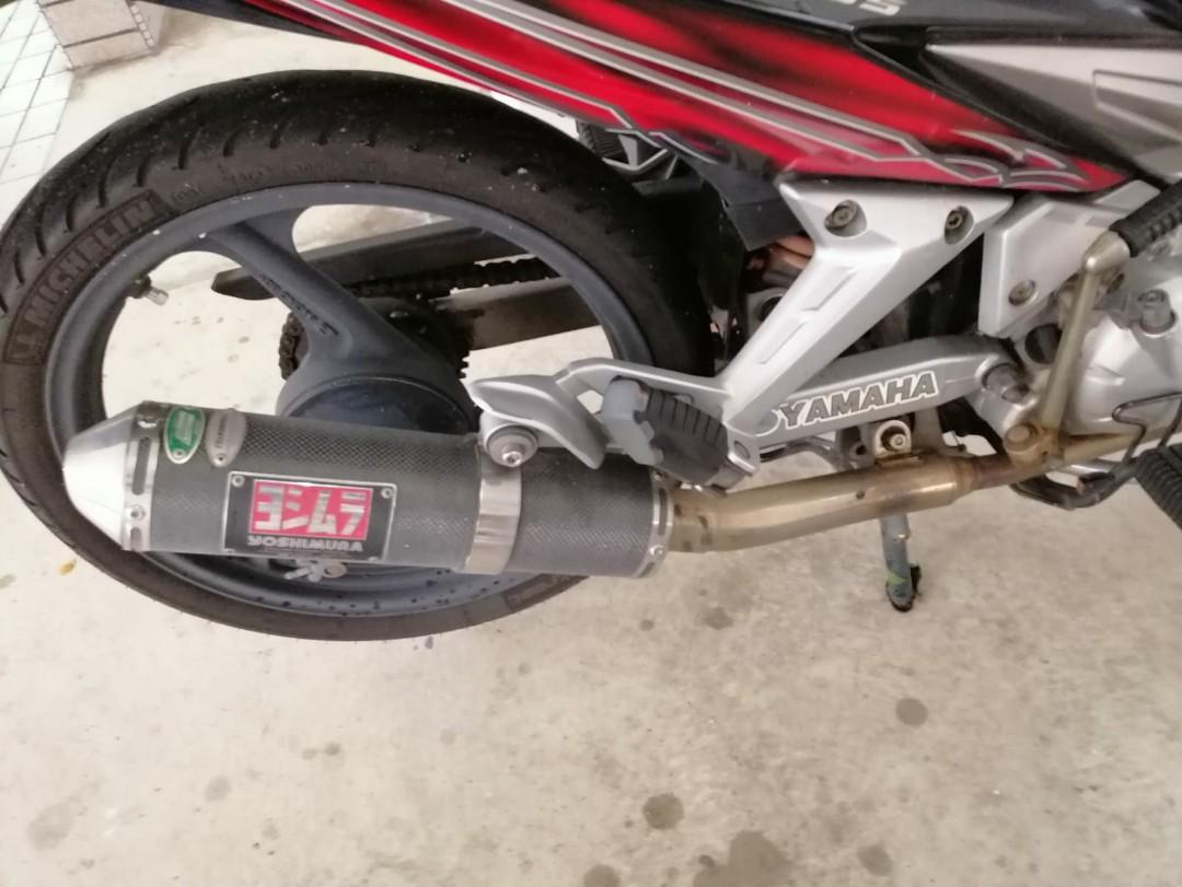 Yamaha spark/x1r Yoshimura Roundcone Gen 1, Motorcycles, Motorcycle ...