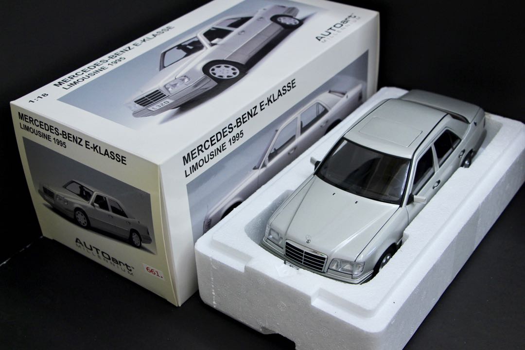1/18 AUTOART - MERCEDES BENZ - E-CLASS E320 SEDAN (W124) 1995, 興趣及遊戲 ...