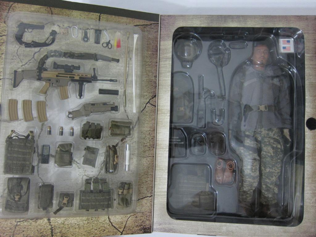 1/6 Dam Toys Soldier Story U S Army Ranger 75th Regiment MK16 Hot Toys ...