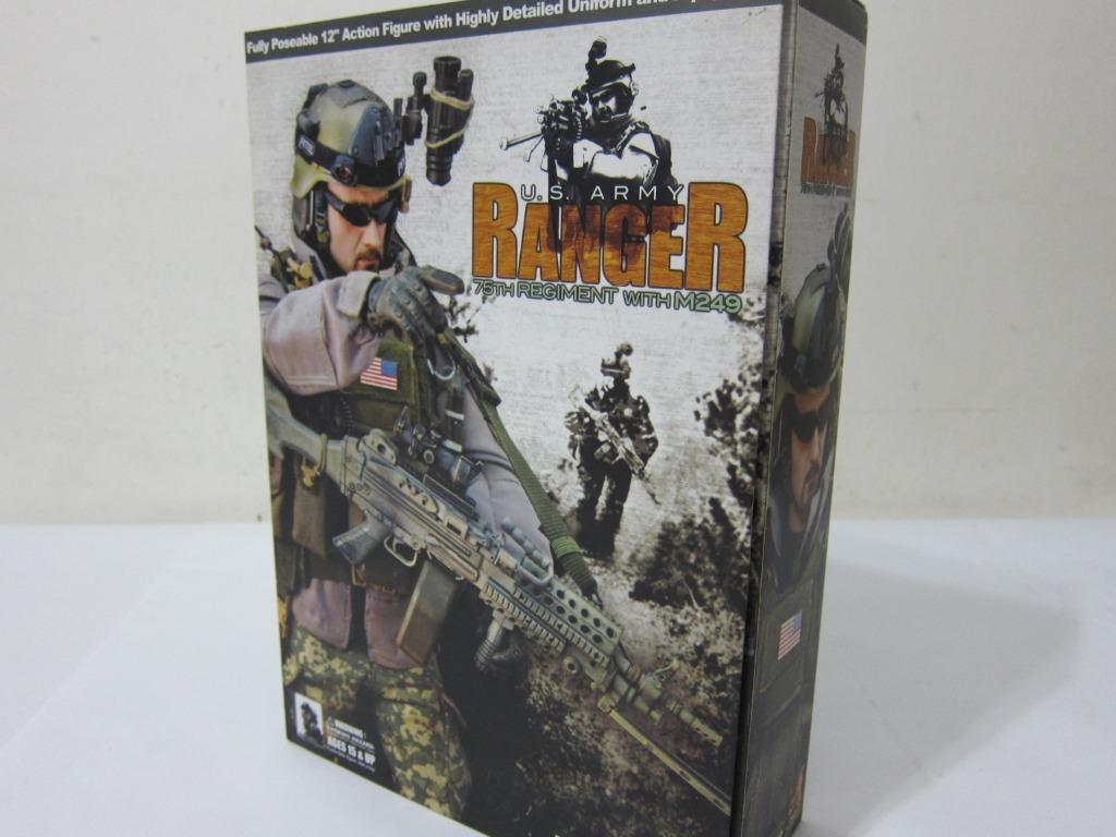 1/6 Dam Toys Soldier Story U S Army Ranger 75th Regiment M249 Hot Toys ...