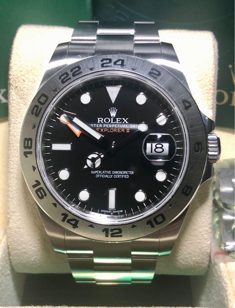 2011 Rolex Explorer 2 GMT, Luxury, Watches on Carousell