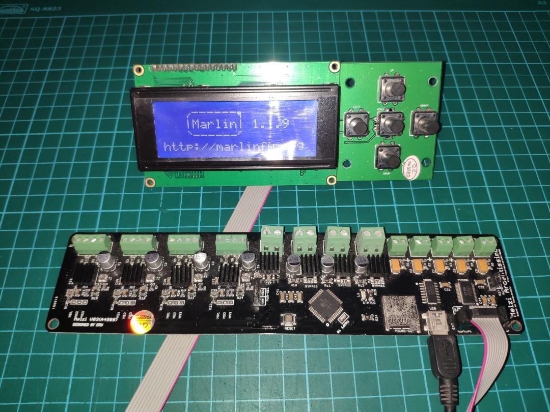 3D printer Melzi 2.0 board with Anet A8 LCD, Computers & Tech, Printers ...