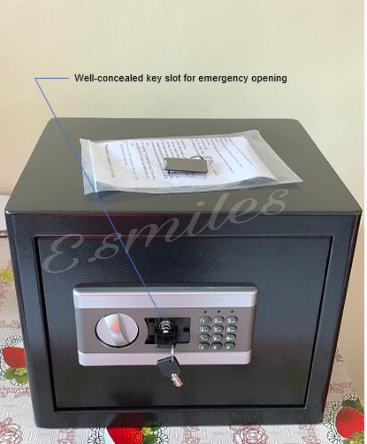 Premium A4+ Large Digital Safe Box With Siren- Taller & Wider ...