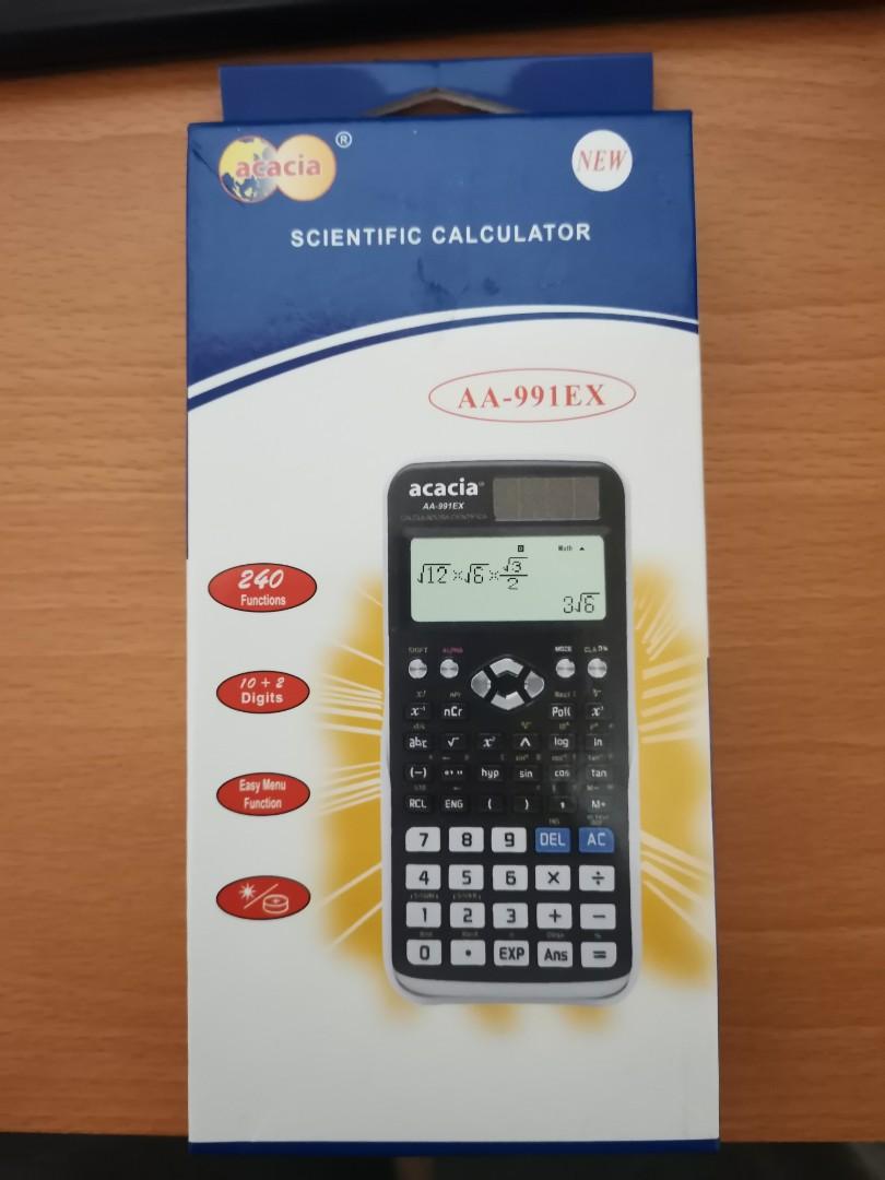 Acacia AA-991EX Scientific Calculator, Computers & Tech, Office ...