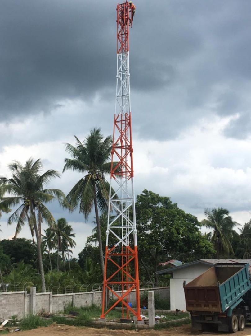 Antenna Tower, Monopole, Guyed Pole Mast, Bipod, Trilon , Commercial ...