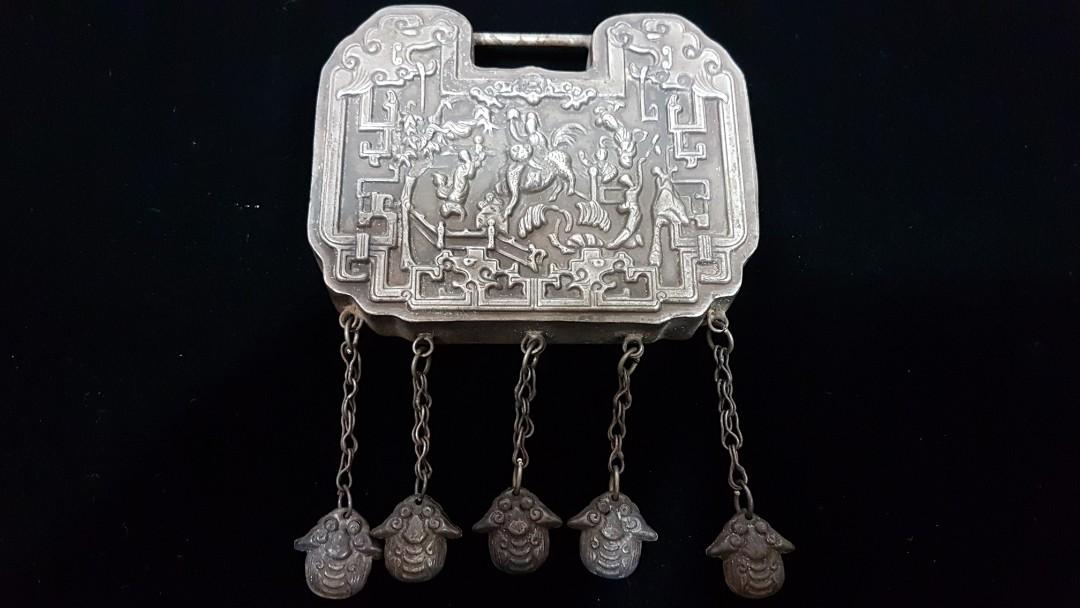 Antique Chinese Longevity Lock, Hobbies & Toys, Memorabilia ...