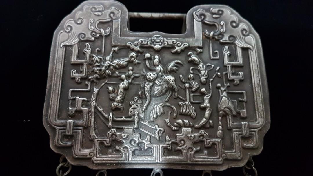 Antique Chinese Longevity Lock, Hobbies & Toys, Memorabilia ...