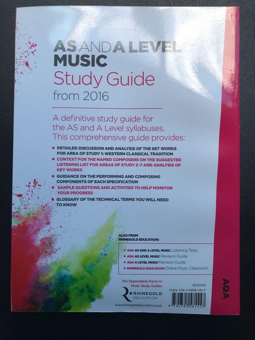 AS & A level music study guides, Hobbies & Toys, Books & Magazines ...
