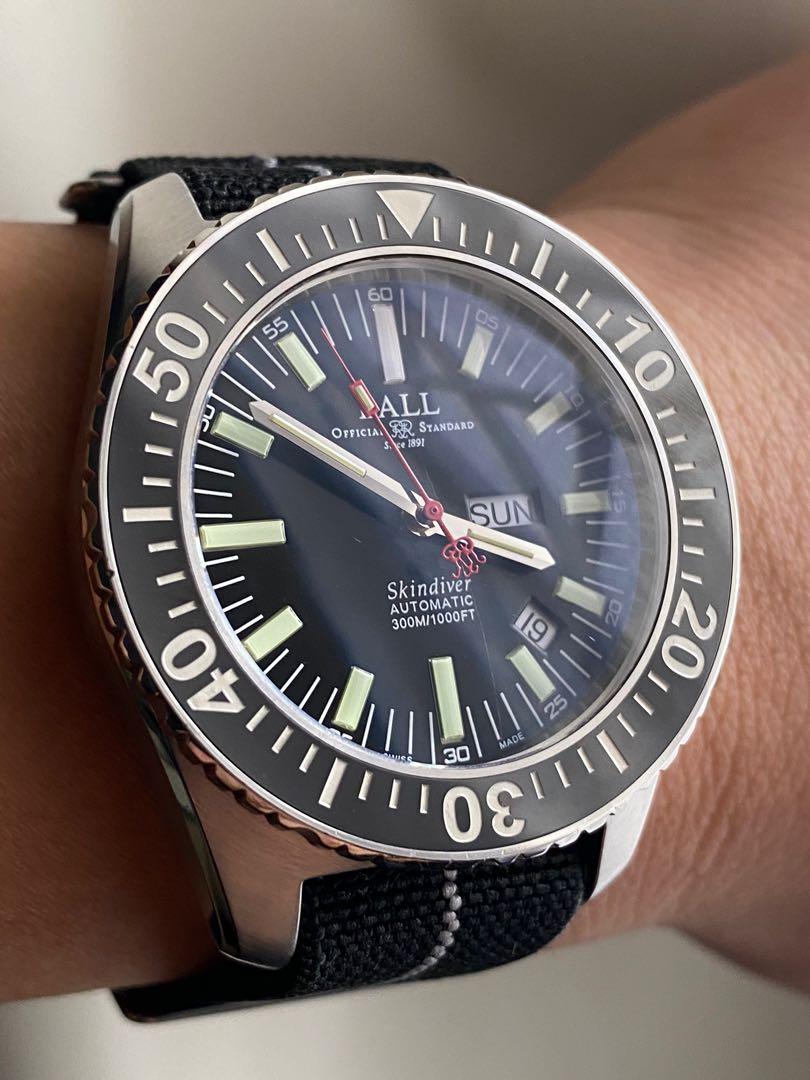 BALL Engineer Master II Skindiver DM2108A, Luxury, Watches on Carousell
