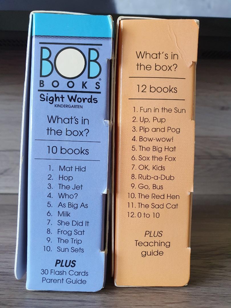 Bob Books - Set 1 & 2, Hobbies & Toys, Books & Magazines, Children's ...