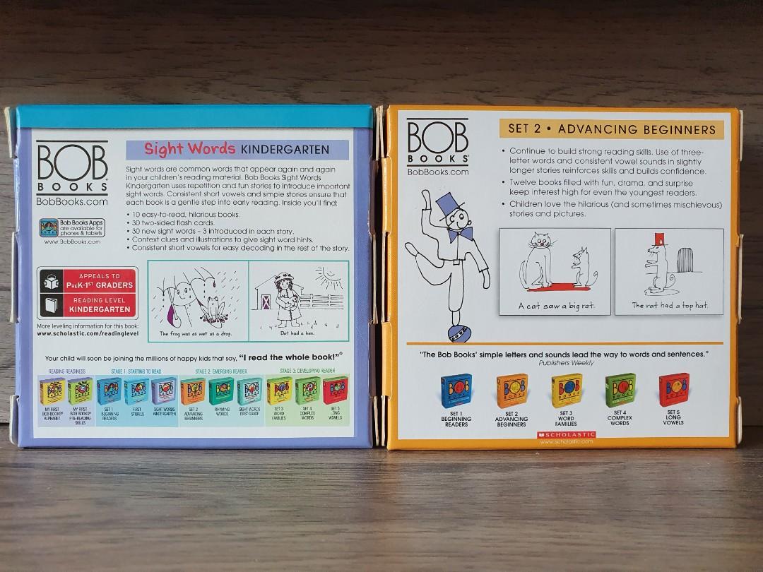 Bob Books - Set 1 & 2, Hobbies & Toys, Books & Magazines, Children's ...