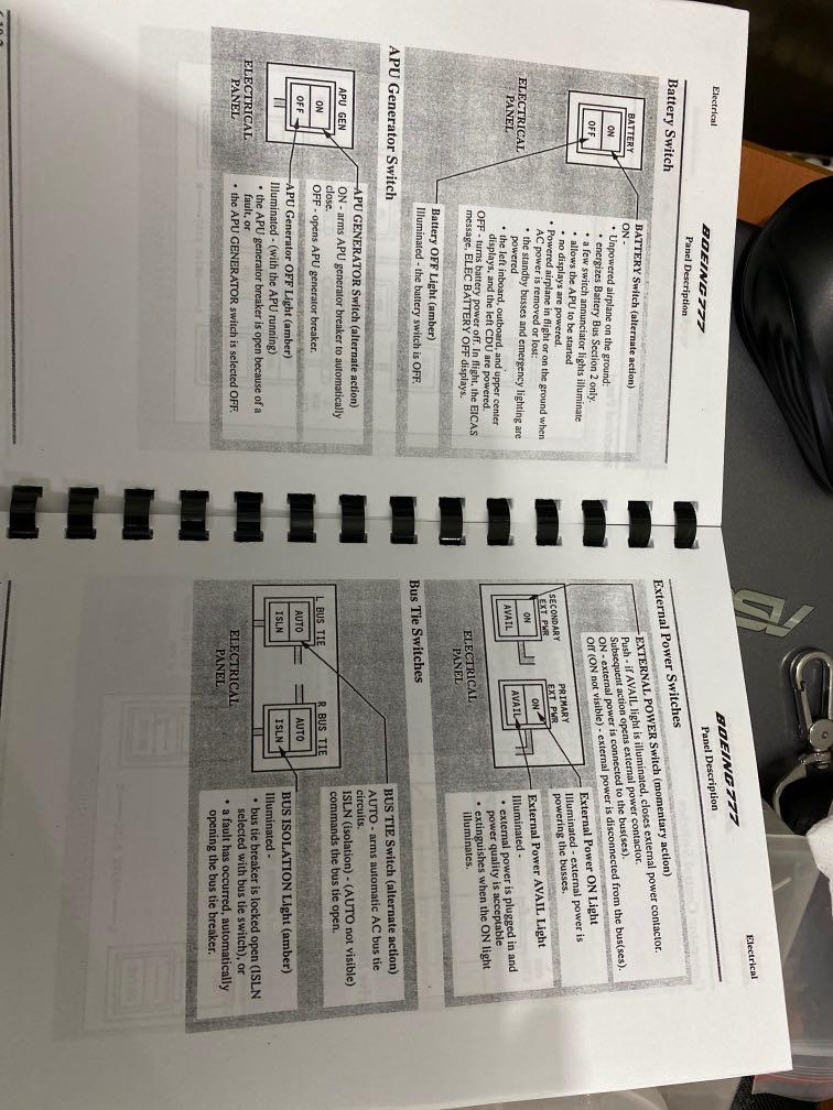 Boeing 777 description guide, Computers & Tech, Office & Business ...