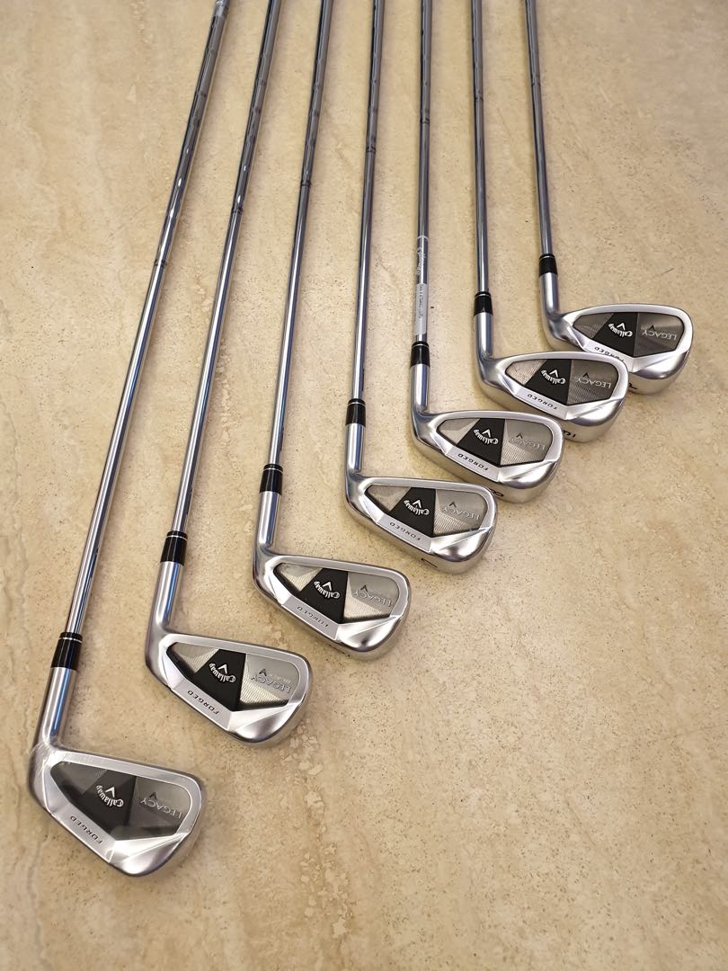 Callaway Black Legacy irons 4-P, Sports Equipment, Sports & Games, Golf ...