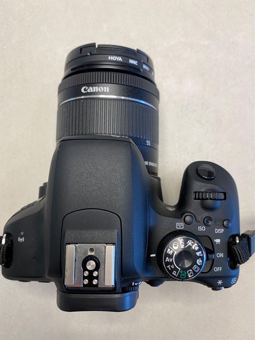 Canon EOS 800D + 18-55mm kit lens + Camera bag, Photography, Cameras on ...